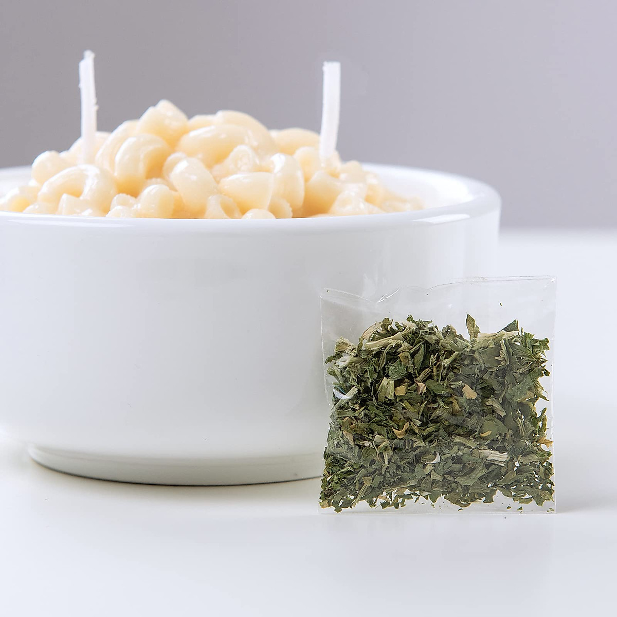 Macaroni Macaroni and Cheese Pasta Bowl Scented Candle Ritual Gift for Your Lovers Friends