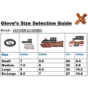 LEATHER LH HANDS Women's Unlined Genuine Sheep Leather Elbow Length Party Dress Gloves (40-42 cm) Long