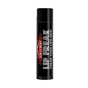 Doctor Lip Bang's BUZZING Lip Balm | Lip Freak | 100% All Natural | Cruelty Free | Flavoured Lip Freak (Sin-O-Mint)