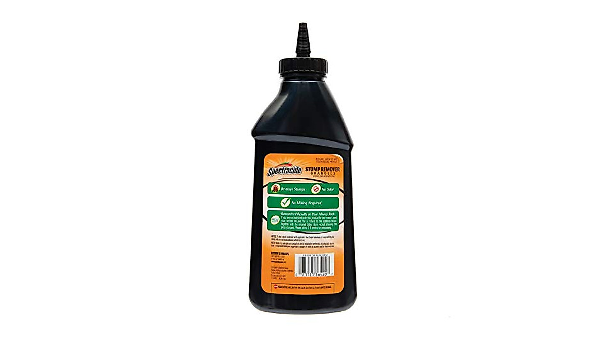 Spectracide Stump Remover Granules for Easy Tree Stump Removal