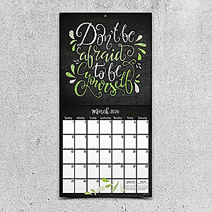 2020 Chalk It Up Inspiration Wall Calendar
