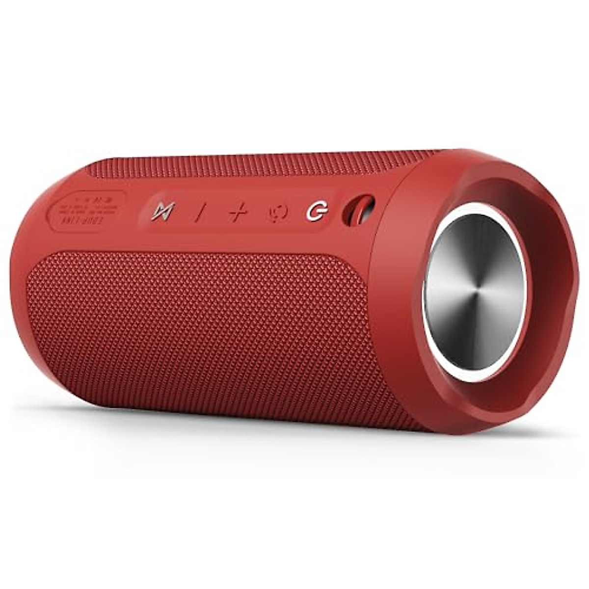 EDUPLINK Bluetooth Speaker, Portable Wireless Speakers, Waterproof IPX7 Speaker, TWS Pairing Stereo, Long Playtime for Home, Travel, Red