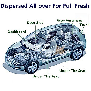 VEABEST Bamboo Charcoal Air Purifying Bag(8packs X100g),Activated Charcoal,Moisture Absorber,Charcoal Bags Odor Absorber,Car Air Purifiers,Refrigerator Deodorizer,Charcoal Air Purifying Bags