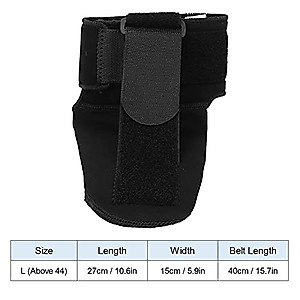 Plantar Fasciitis Night Splint, Foot Drop Brace Pain Relief Adjustable Skin Friendly for Foot Correction for Women for Recovery for Men(L)