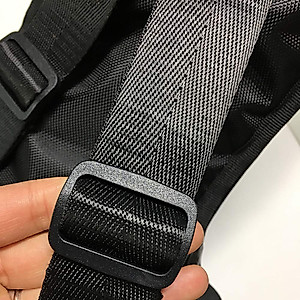 MoonEmbassy Banjo Gig Bag 600D Water-resistant Oxford Cloth Backpack Strap with 12mm Cotton Padded Banjo Case