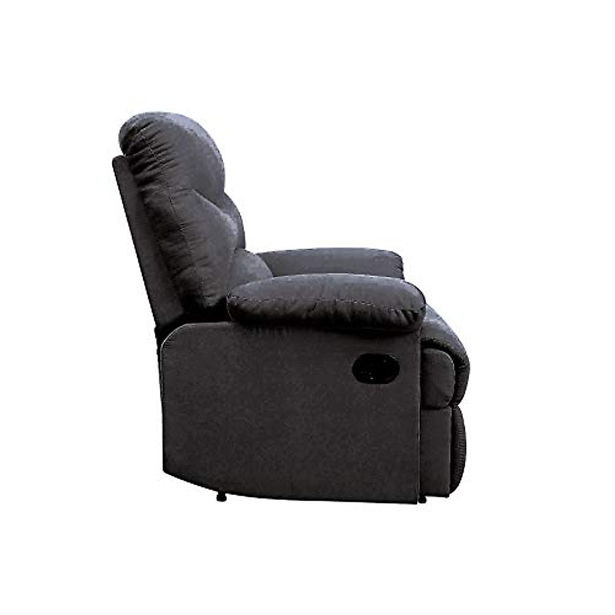 ACME Furniture Arcadia Recliner, black woven Fabric
