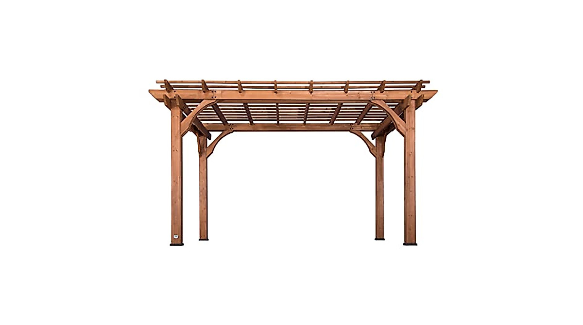 All Cedar Wood Pergola - Durable Outdoor Structure