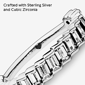 Pandora Jewelry Glacial Beauty Cubic Zirconia Ring in Sterling Silver, Size 5