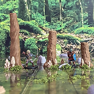 Extruded Gaming Forest Trees Set 3