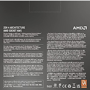 AMD Ryzen™ 5 7600X 6-Core, 12-Thread Unlocked Desktop Processor