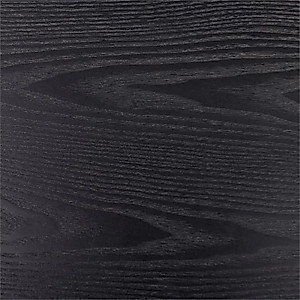 Elle Decor Clementine Mid-Century Modern Living Room Furniture Collection, Oval Coffee Table, Cocoa 39.37 in x 19.69 in x 15.75 in