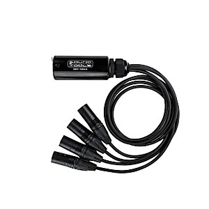 Sound Tools CAT Tails FX - Female XLR Breakout 4 Lines of XLR Analog Audio, AES3, DMX or COM