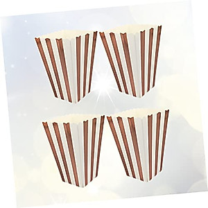 Snack Containers 24pcs Popcorn Boxes Party Paper Box Popcorn Holder Bags Popcorn Party Paper Supplies Mini Popcorn Boxes Box of Paper Birthday Party Paper Supplies Container