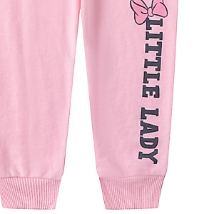 Disney Minnie Mouse Baby Girls Hoodie and Pants Set for Infant and Toddler Kids