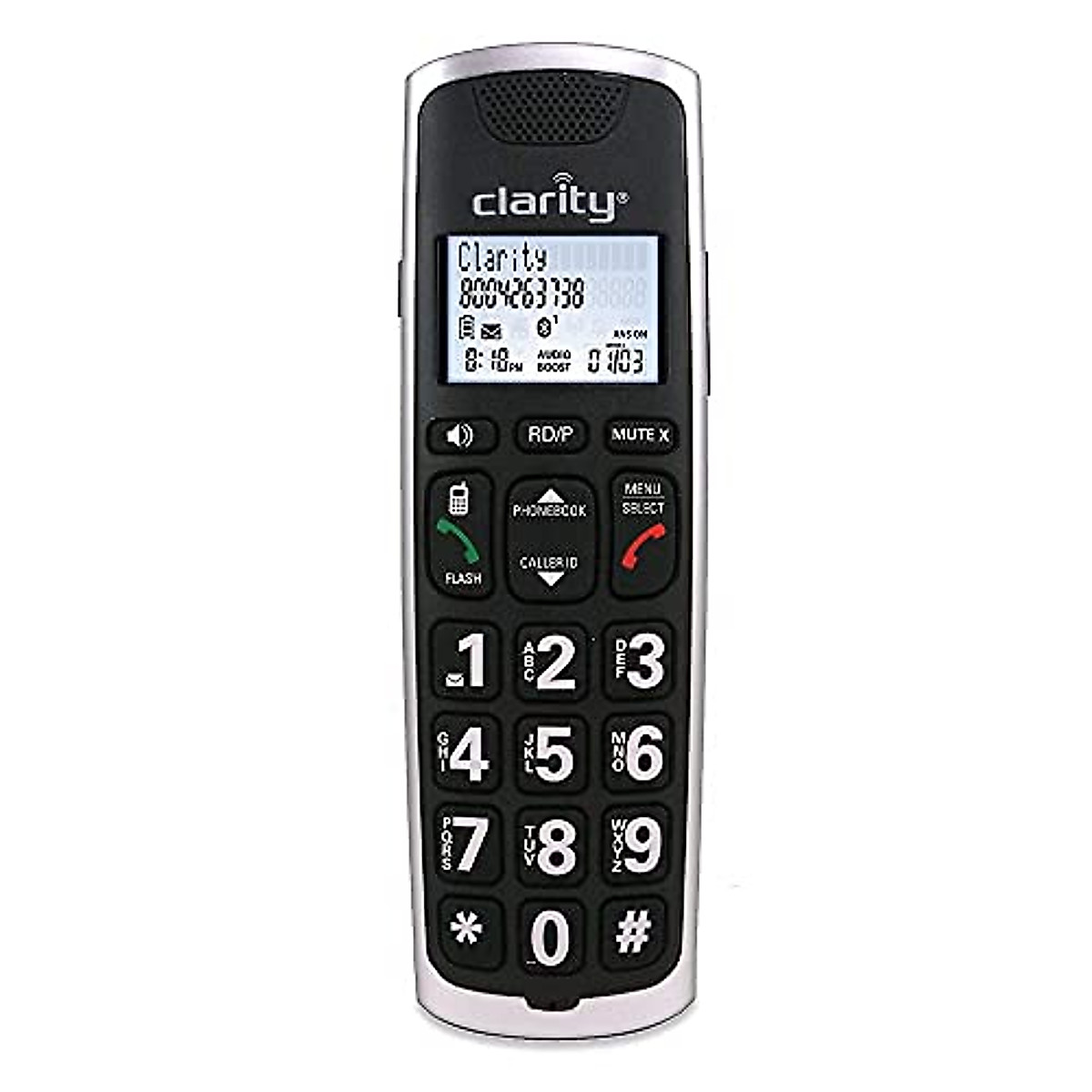 Clarity BT914 Severe Hearing Loss Cordless Phone with BT914HS Expandable Handset