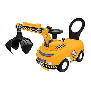 Kiddieland Lights N' Sounds Activity Crane Truck Ride-on