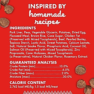 Buddy Biscuits Trainers Training Bites Soft & Chewy Dog Treats, Beef, 10 oz. Pouch