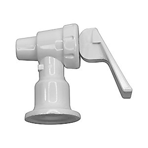 Tomlinson 1008779 Water Dispenser Cooler Replacement Faucet, White Handle (Room Temperature) (Pack of 2)
