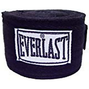 Everlast Worldwide 108-Inch Hand Wrap (Black)