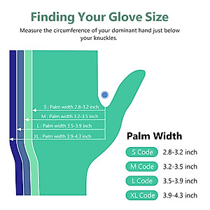 squish Disposable Gloves, Clear Vinyl Gloves Latex Free Powder-Free Glove Cleaning Rubber Gloves Health Gloves for Kitchen Cooking Cleaning Food Handling, 100PCS/Box, Large