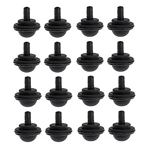 Replacement 031430-000 Grate Feet Rubber Bumpers for Viking Range Stove Top 16pcs