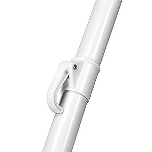 Sport-Brella Core Vented SPF 50+ Upright Beach Umbrella (6-Foot), Heathered Blue