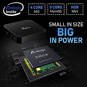 X96 Mini Android 7.1 TV BOX 1GB 8GB AMLOGIC S905W QUAD CORE SUPPORT 2.4G WIFI H.265 X96MINI MEDIA PLAYER