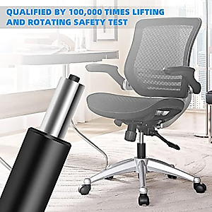 Omyoffice Adjustable Gas Lift Cylinder for Office Chairs, Black, 1000LBS Capacity