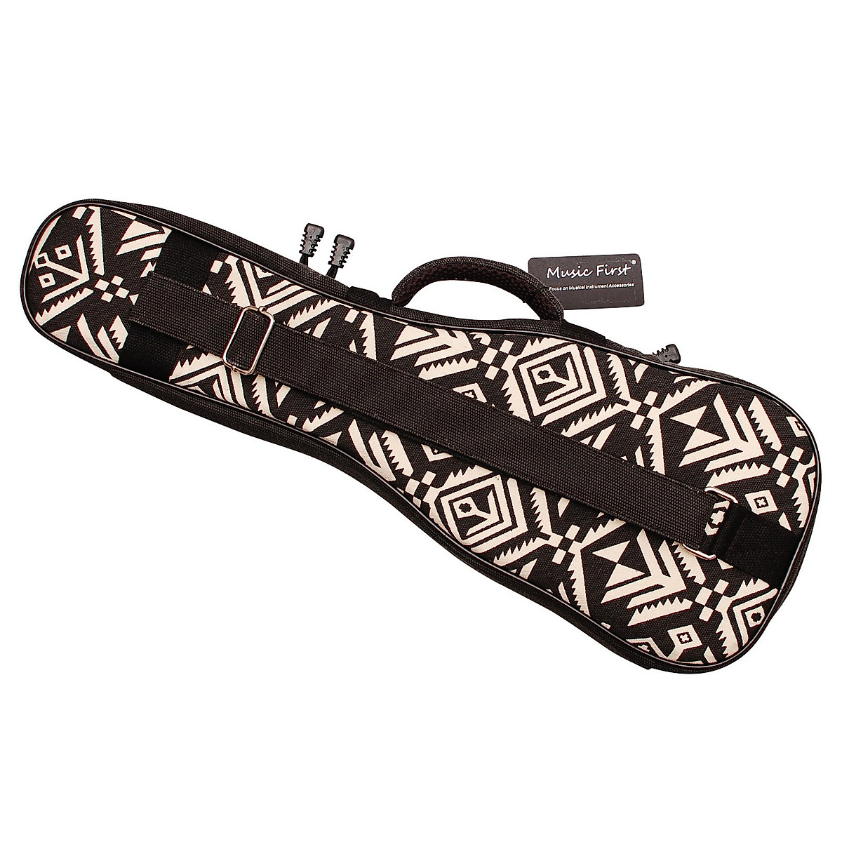 MUSIC FIRST Canvas Vintage style 23/24 inch Concert "Aztec" Ukulele case ukulele bag ukulele cover