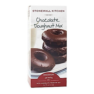 Stonewall Kitchen Chocolate Doughnut Mix, 19.6 Ounces