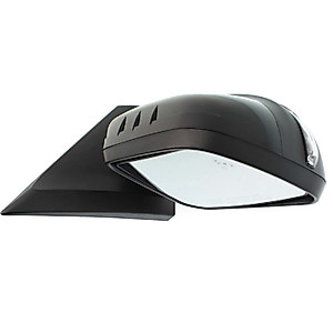 Kool Vue Driver & Passenger Side Power Heated Mirrors for Ford Edge 2011-2014 With Signal Light, Blind Spot Monitor, Memory & Puddle Lamp Paintable Build Date From February 08 2011
