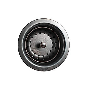 Plumb Pak K5435VB Kitchen Sink Strainer with Fixed Post Basket, 1 Pack, Venetian Bronze