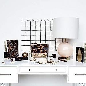 Kate Spade New York Organizer Thick File Folders Pack of 6 (Tortoise)