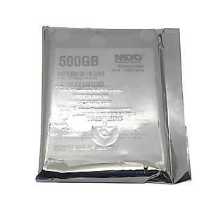 MaxDigitalData 500GB 5400RPM 64MB Cache SATA 6Gb/s 7mm 2.5in Notebook/Mobile Hard Drive (MD500GLSA6454S) - 2 Year Warranty