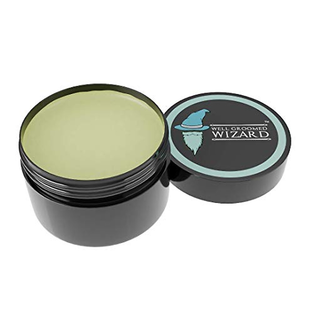 Well Groomed Wizard Beard Balm for Men | Beard Conditioner | Bergamot & Mandarin | 50 ml | Apply with a Brush or Comb
