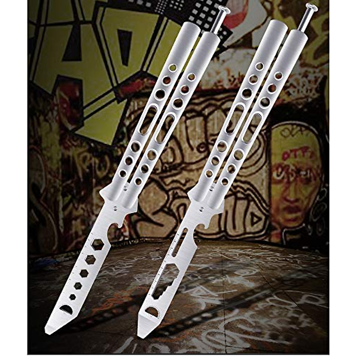 Butterfly Multifunctional Tool Novelty Bali-Bottle Opener for Beer Soda Bartender Practicing Flip