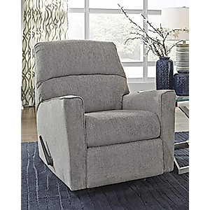 Signature Design by Ashley Altari Rocker Recliner, Gray