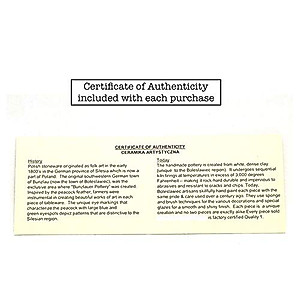 Polish Pottery Spoon Rest - Huckleberry