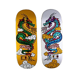 SOLDIER BAR X NW9s Fingerboards Deck 98x34mm 5-Layer(Lucky Loong)