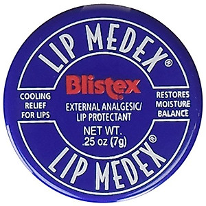 Blistex Lip Medex External Analgesic/Lip Protectant 0.25 oz (Pack of 6)