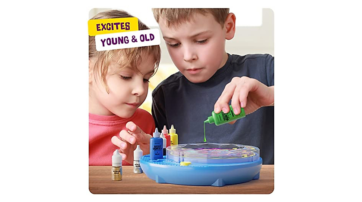 Spin Art Machine Kit for Creative Kids - Fun Gift Idea