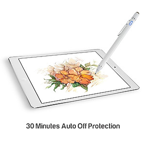 Active Pens for Lenovo C330 Convertible 2-in-1 Chromebook (11.6") Stylus, EDIVIA Digital Pencil with 1.5mm Ultra Fine Tip Stylus for Lenovo C330 Convertible 2-in-1 Chromebook (11.6") Pens, White