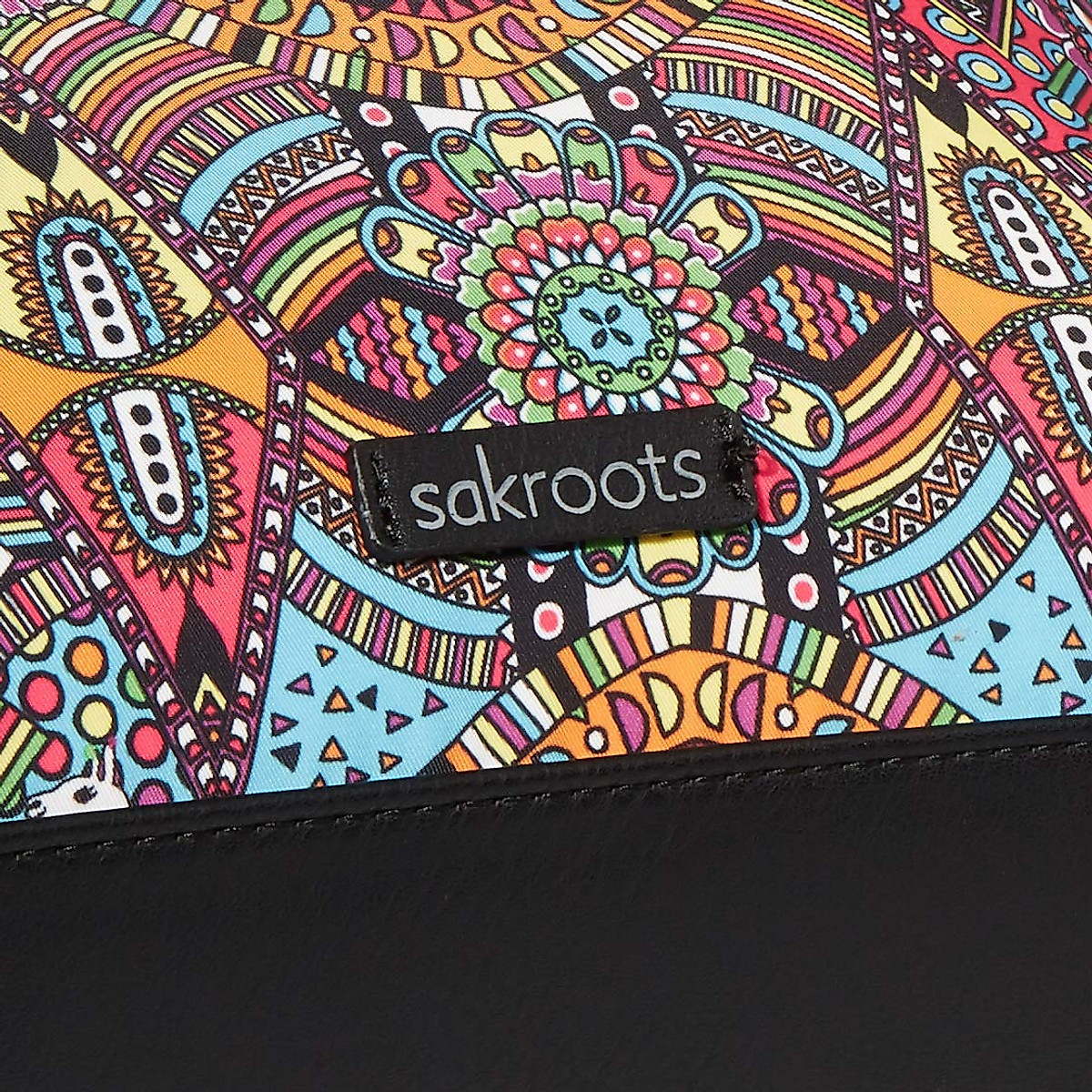 Sakroots Eco-Twill Loyola Convertible Backpack Rainbow Wanderlust One Size