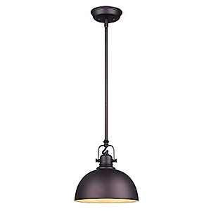 CANARM LTD. IPL222B01ORB Canarm LTD IPL222B01ORB Polo 1-Light Pendant Oil Rubbed Bronze