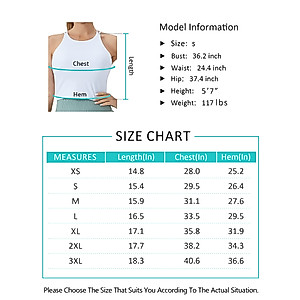 THE GYM PEOPLE Women's Cross Back Sports Bra Halter Neck Workout Crop Tank Tops with Removable Pads Black