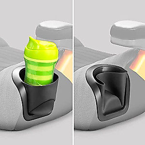 Chicco GoFit® ClearTex® Backless Booster Car Seat, Travel Booster Seat for Car, Portable Car Booster Seat for Children at Least 4 Years Old and 40-110 lbs. | Reef/Navy