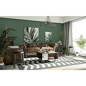 Dimoon 118''x17.7'' Green Peel and Stick Wallpaper Contact Paper Modern Self Adhesive Wall Paper Removable Renter Friendly Textured Solid Color Shelf Cabinet Vinyl Roll (118''x17.7'',Dark Green)