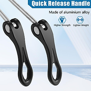 Zacro Quick Release Bike Axle Skewer Wheel Hub, [1 Pair] Front & Rear Bicycle Axle Hollow Shaft Specialized Replacement Parts for Trek Road Bike, MTB Mountain Bike, BMX [Upgraded All Aluminum Alloy]