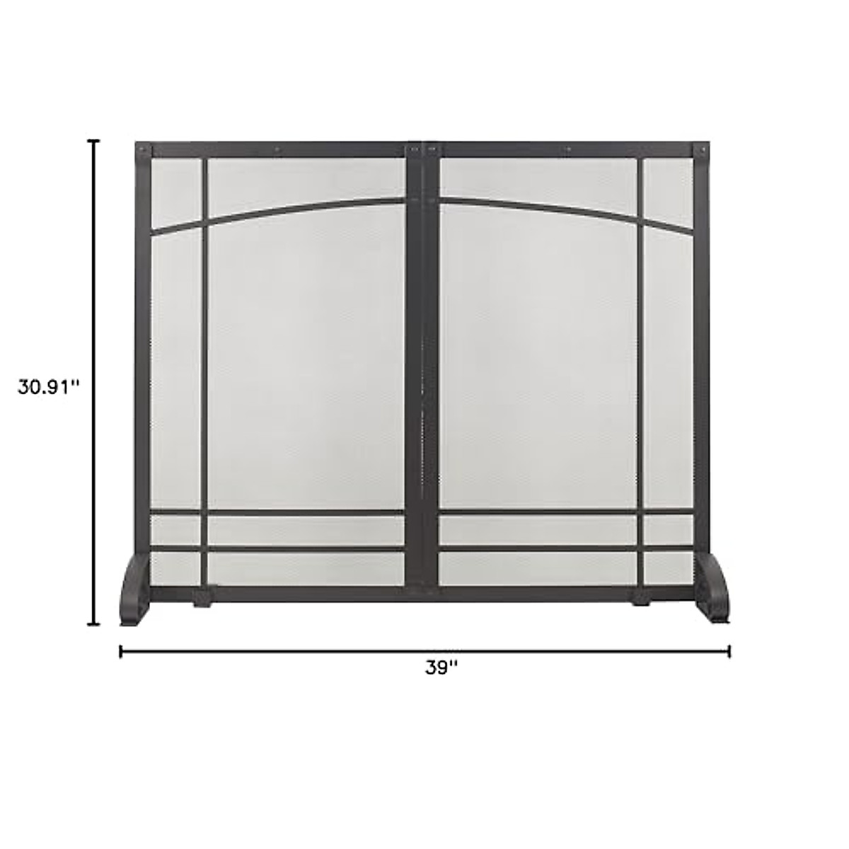 Pleasant Hearth Amherst Fireplace Screen