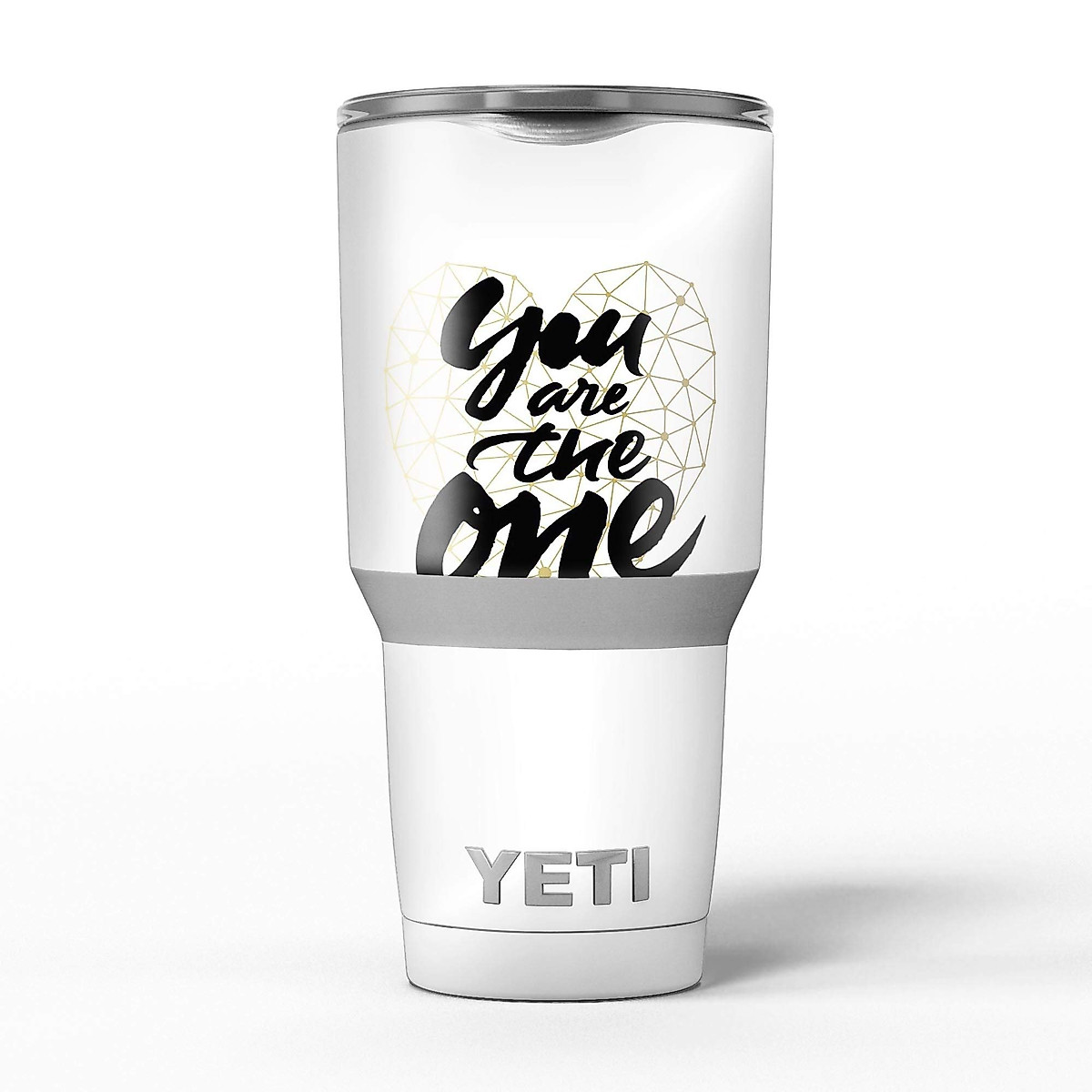 Design Skinz You are The One - Skin Decal Vinyl Wrap Kit Compatible with The Yeti Rambler Cooler Tumbler Cups